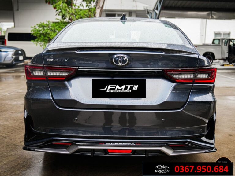 Body kit Vios đời 2023, 2024, 2025 mẫu FORESTA