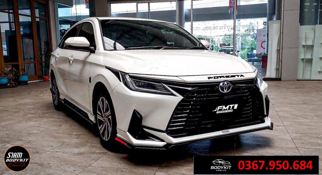 Body kit Vios đời 2023, 2024, 2025 mẫu FORESTA