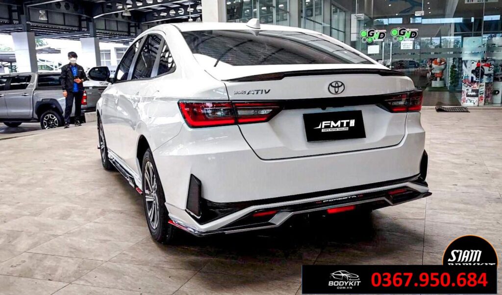 Body kit Vios đời 2023, 2024, 2025 mẫu FORESTA