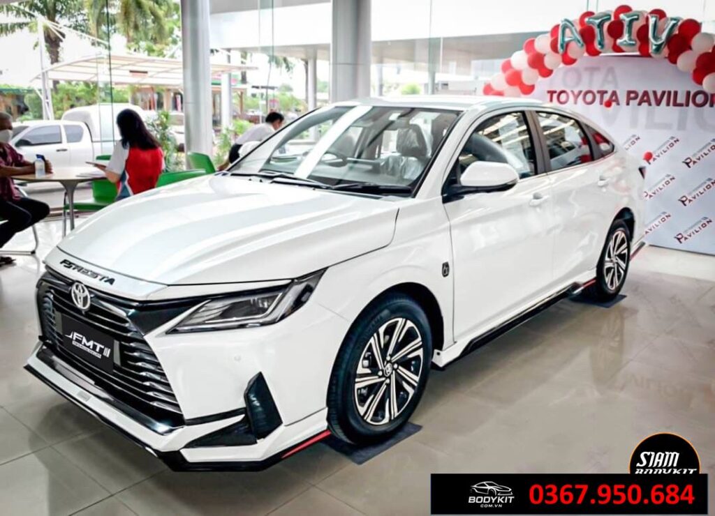 Body kit Vios đời 2023, 2024, 2025 mẫu FORESTA