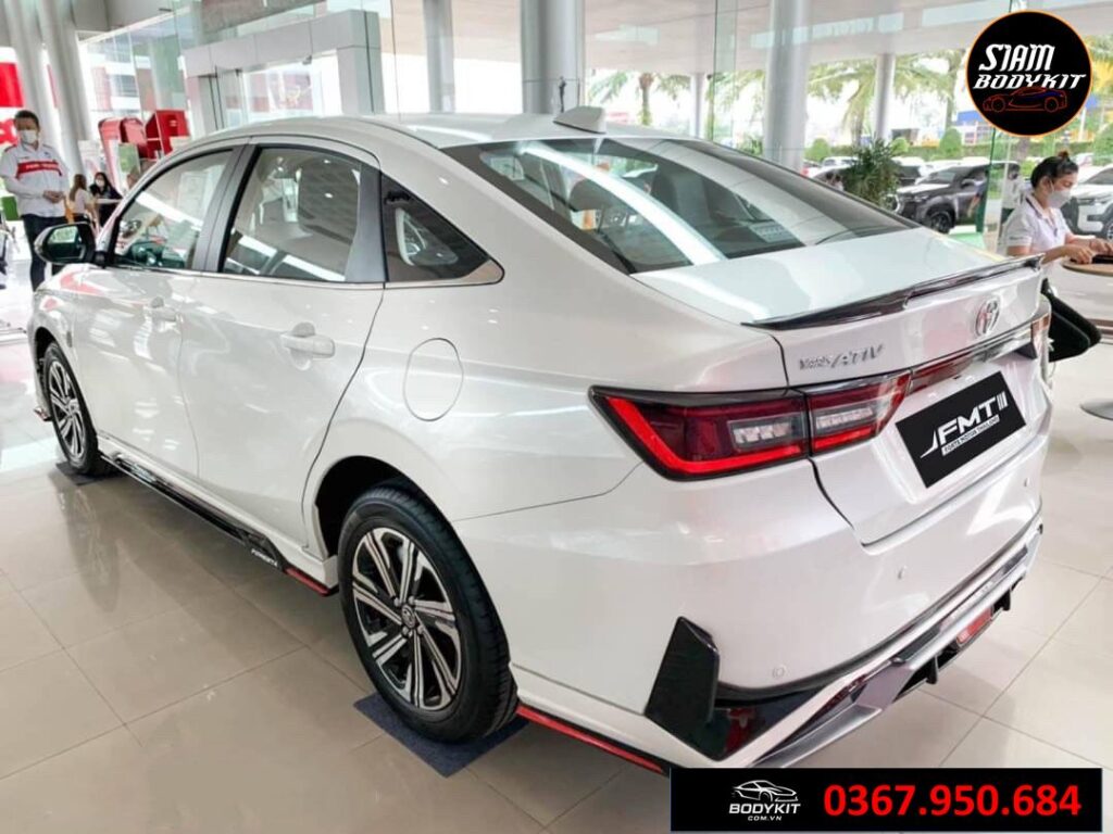 Body kit Vios đời 2023, 2024, 2025 mẫu FORESTA