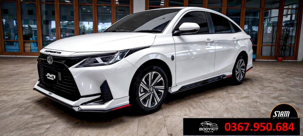 Body kit Vios đời 2023, 2024, 2025 mẫu FORESTA