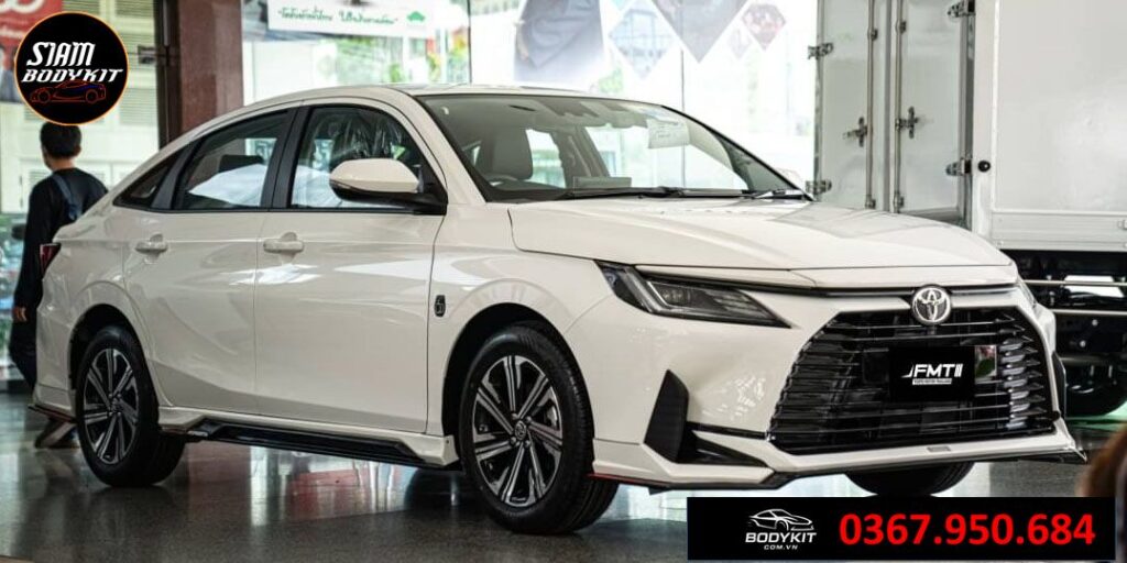 Body kit Vios đời 2023, 2024, 2025 mẫu FORESTA