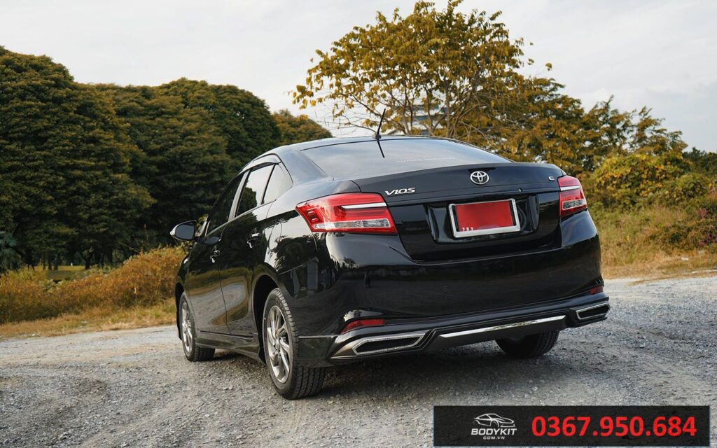Body kit Vios đời 2017 mẫu Ativus (đủ màu)
