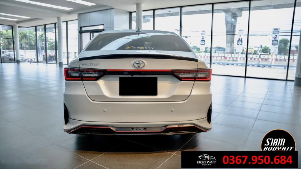 Body kit Toyota Vios đời 2023, 2024, 2025 mẫu S-SPORTY