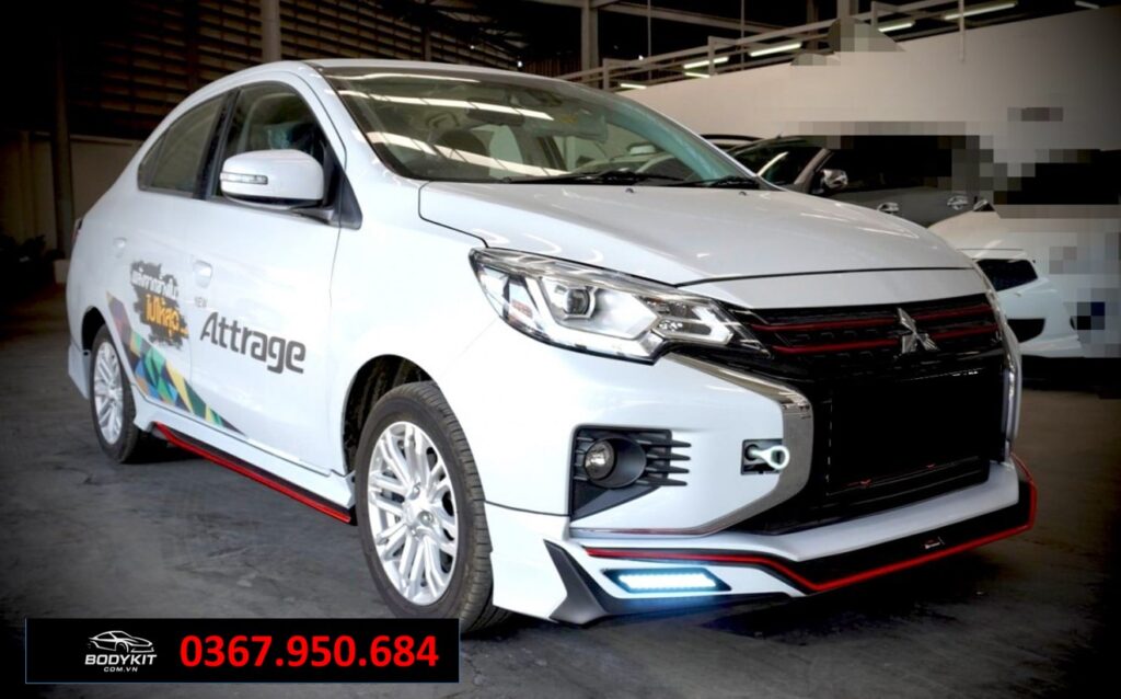 Body kit Mitsubishi Attrage 2020 – 2025 mẫu RDM ver1