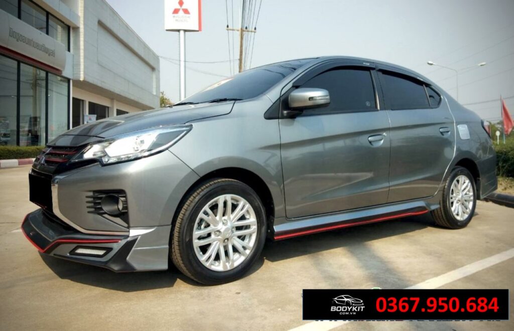 Body kit Mitsubishi Attrage 2020 – 2025 mẫu RDM ver1