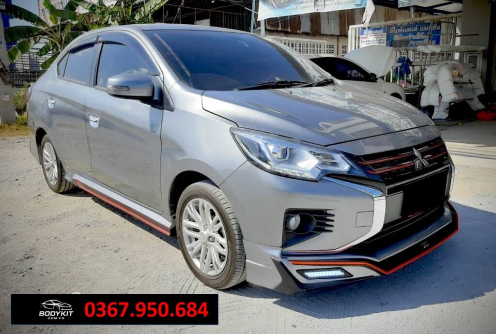 Body kit Mitsubishi Attrage 2020 – 2025 mẫu RDM ver1