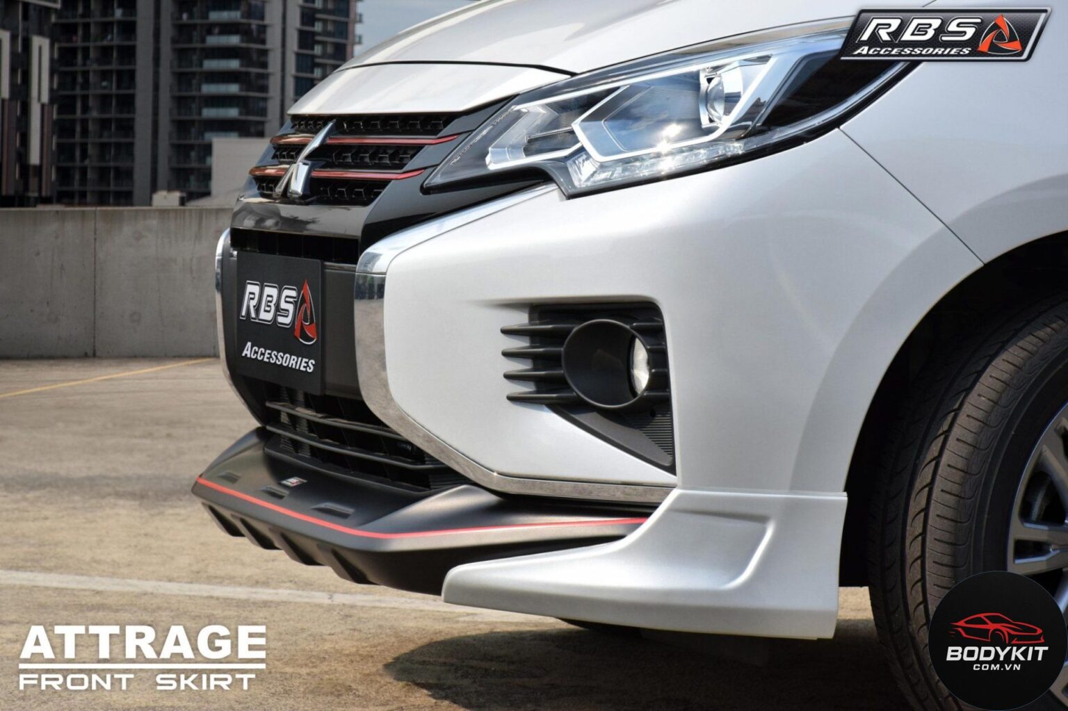 Body kit Mitsubishi Attrage 2020 – 2025 mẫu RBS