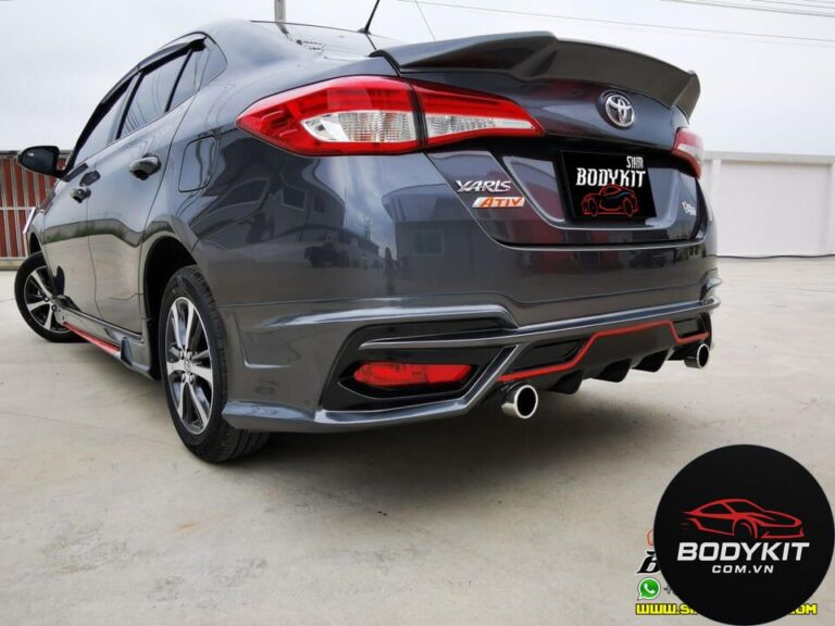 Body kit Toyota Vios bản 2021, 2022 mẫu RDM ver1
