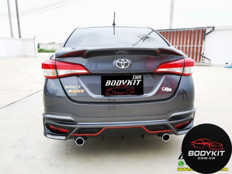 Body kit Toyota Vios bản 2021, 2022 mẫu RDM ver1