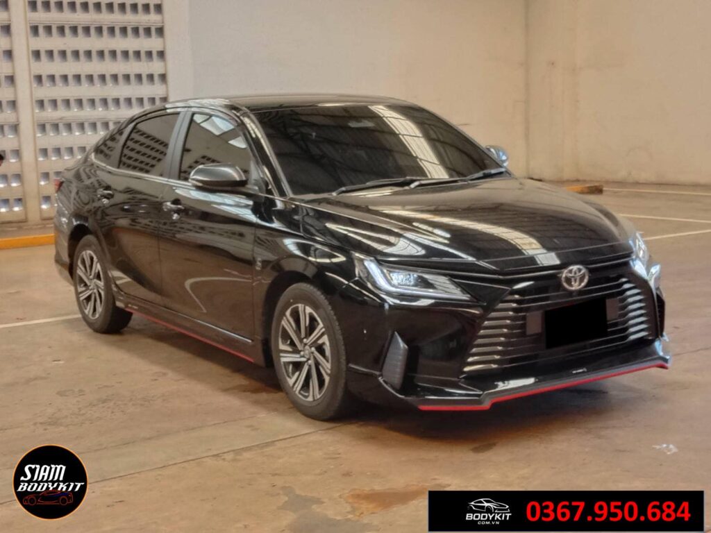 Body kit Toyota Vios 2023, 2024, 2025 mẫu BMS