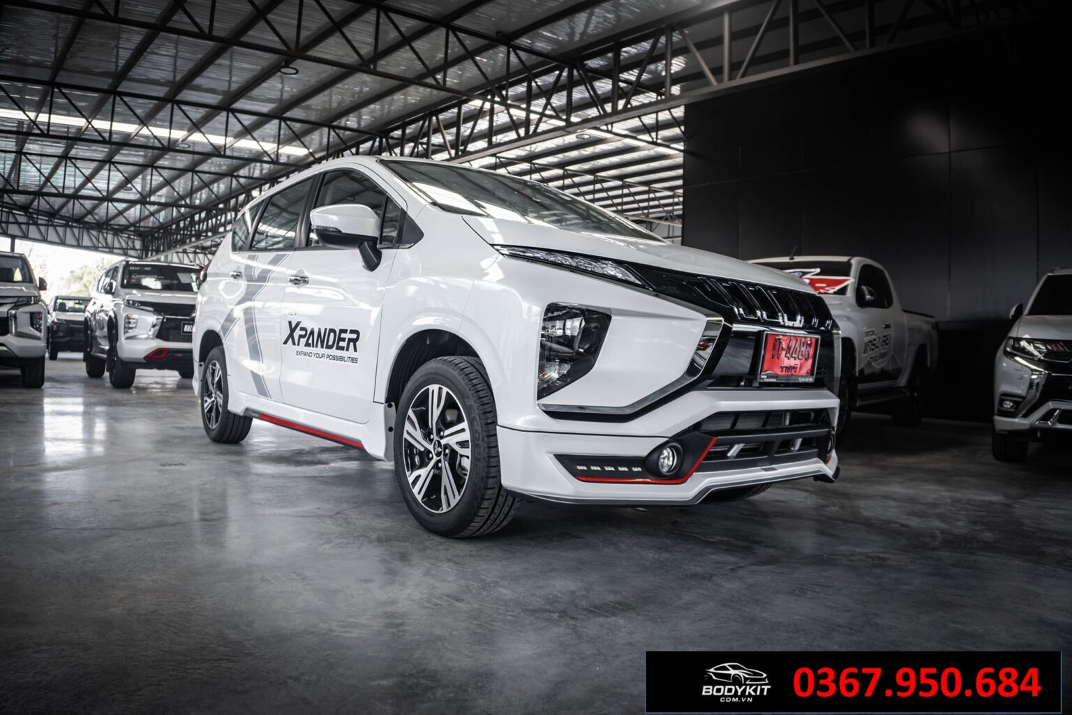 Body kit Mitsubishi Xpander MC đời 2022, 2023, 2024, 2025 mẫu VICTOR ver1