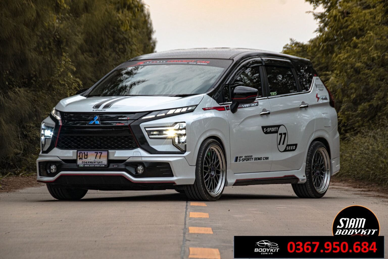 Body kit Mitsubishi Xpander 2022 - 2025 mẫu S-Sporty giá rẻ