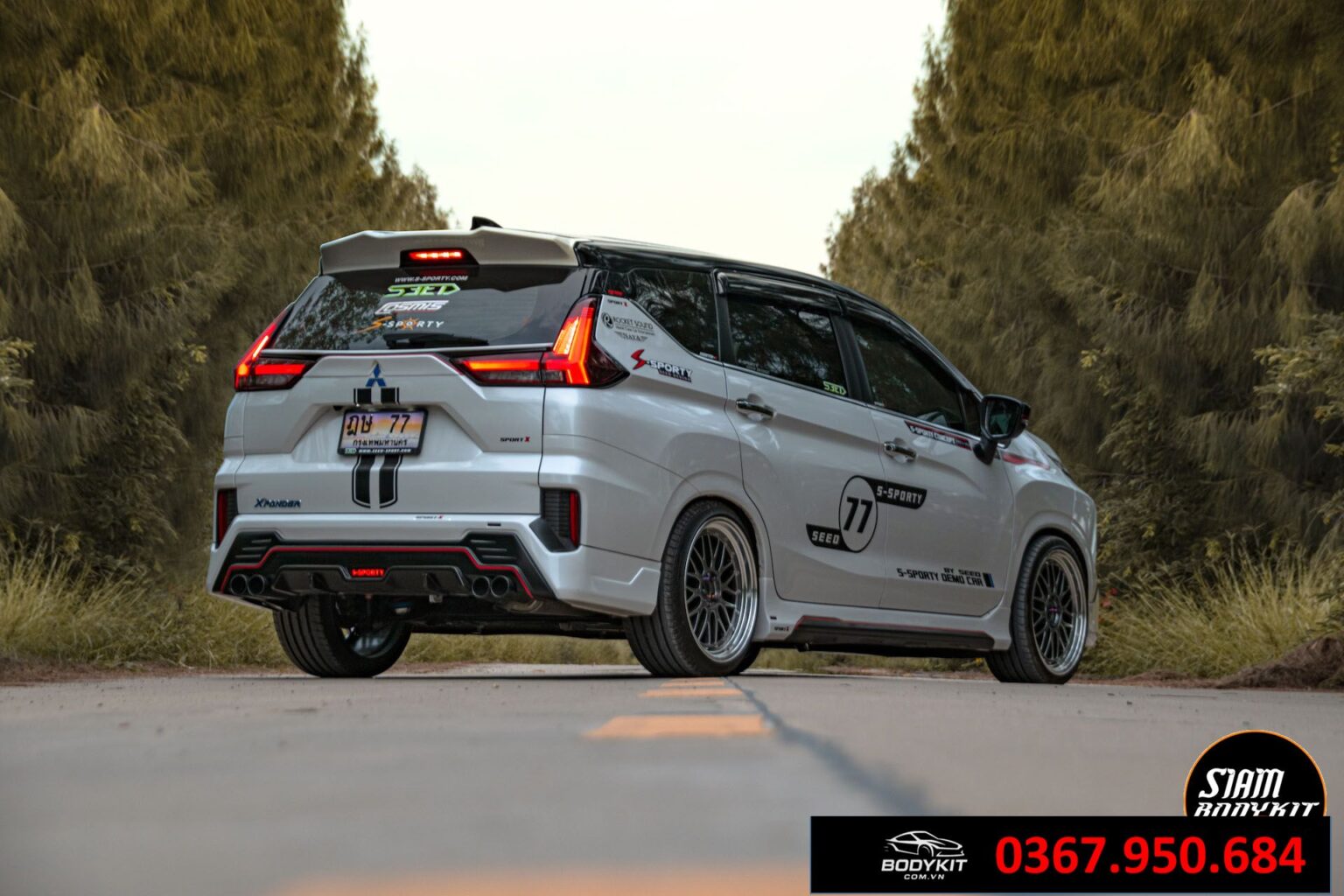 Body kit Mitsubishi Xpander 2022 - 2025 mẫu S-Sporty giá rẻ