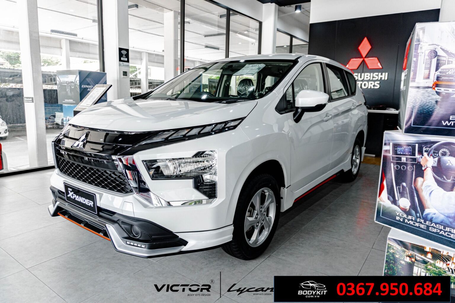 Body kit Mitsubishi Xpander MC đời 2022, 2023, 2024, 2025 mẫu VICTOR ver1
