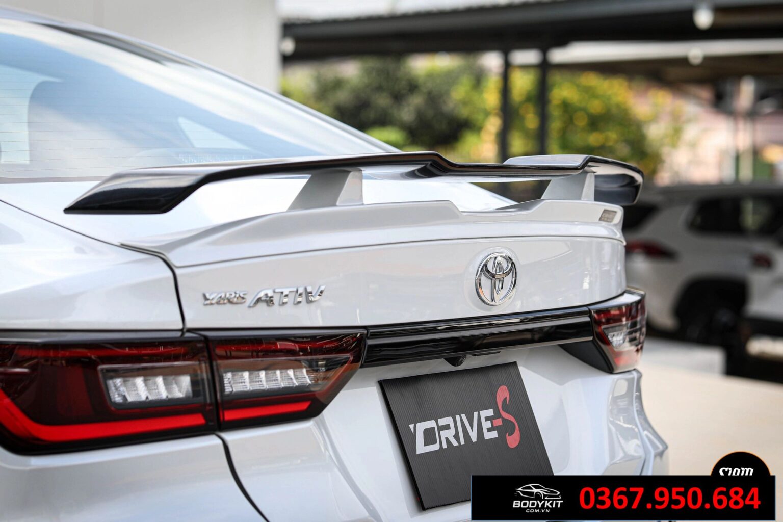 Body kit Vios 2023, 2024, 2025 mới nhất mẫu Drive-S