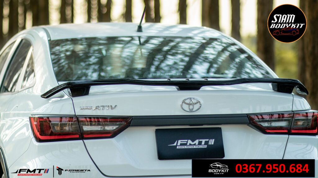 Body kit Toyota Vios đời 2023, 2024, 2025 mẫu FORESTA MC