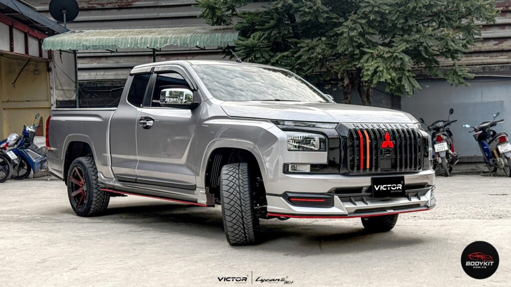Body kit mẫu Victor cho Mitsubishi Triton 2023 - 2024