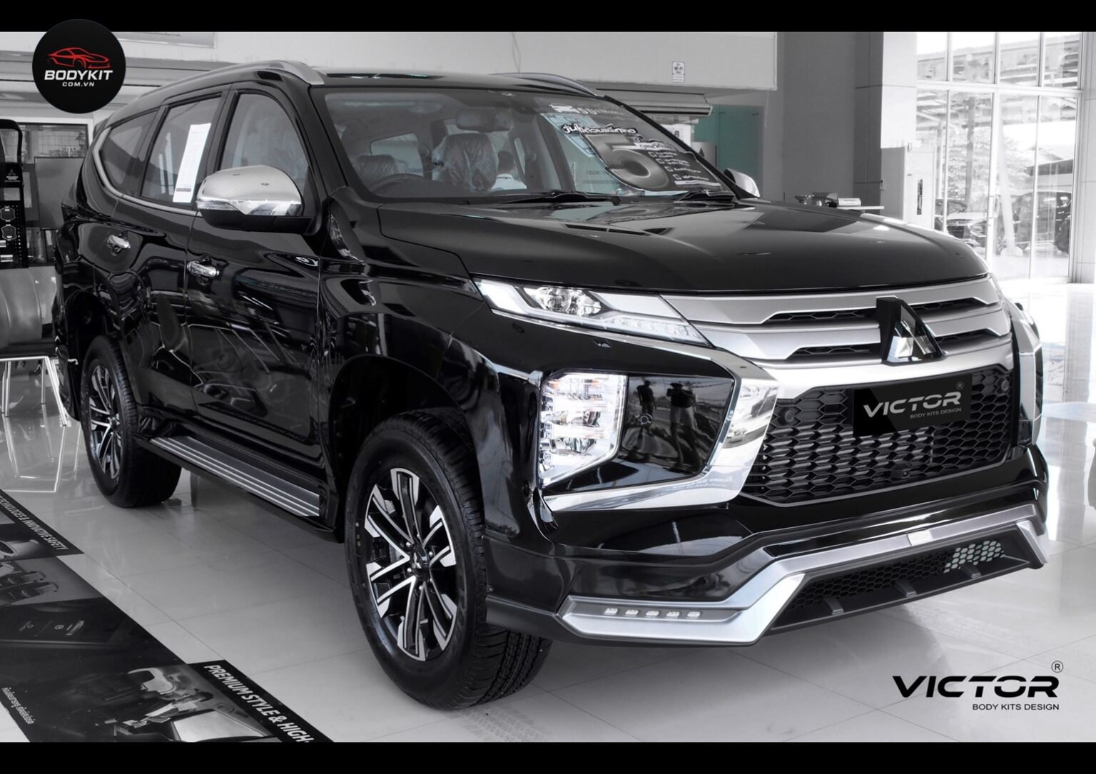 Body kit Pajero Sport 2020 - 2025 mẫu VICTOR ver1