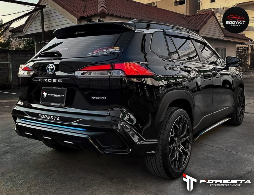 Bodykit cho Toyota Corolla CROSS 2020 - 2023 mẫu FORESTA
